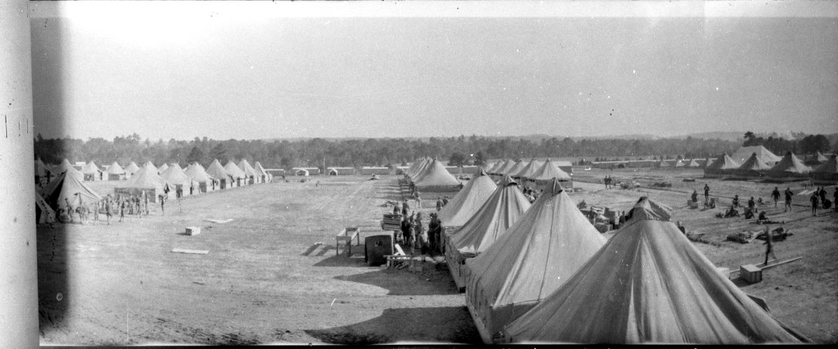 Florida Memory • Panoramic view of Camp Wheeler - Macon, Georgia