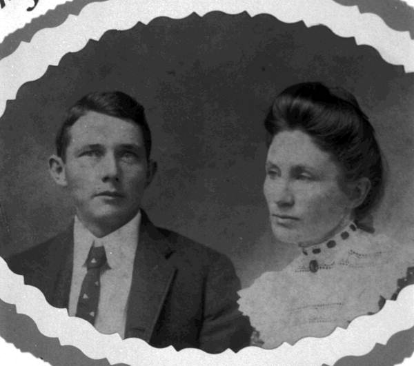 Florida Memory • Portrait of Waring couple - Madison, Florida