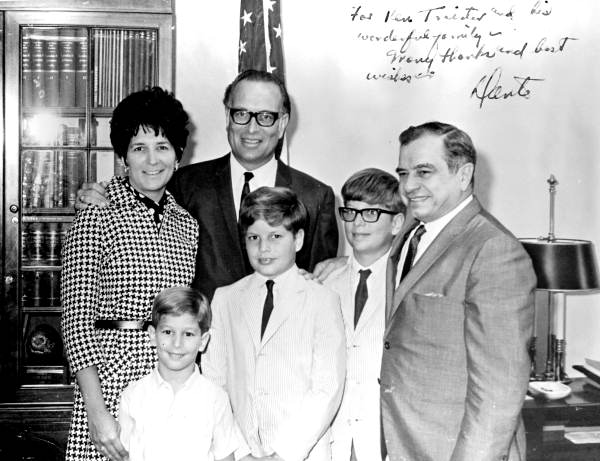 Florida Memory • Treister family with Congressman Dante Fascell - Miami ...