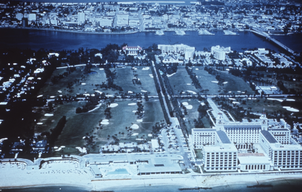Florida Memory • Photographs of the historic Breakers Hotel in Palm Beach.