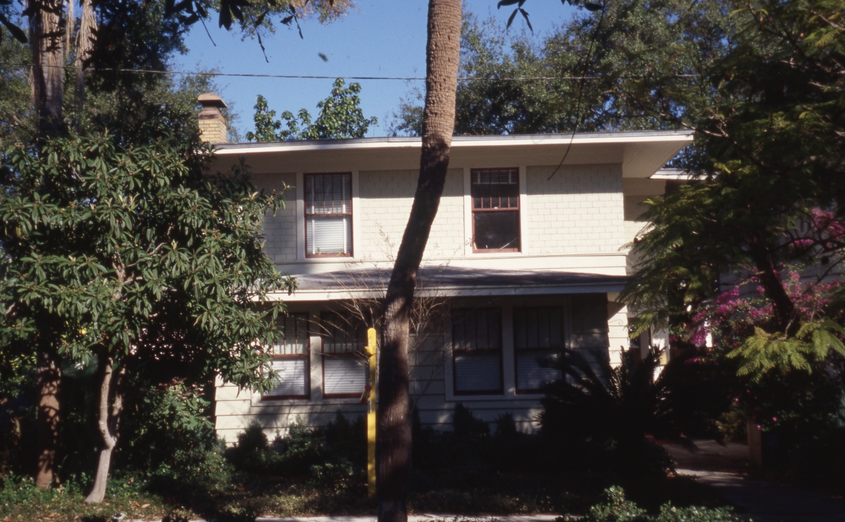 Florida Memory • Prairie style house in the Round Lake Historic ...