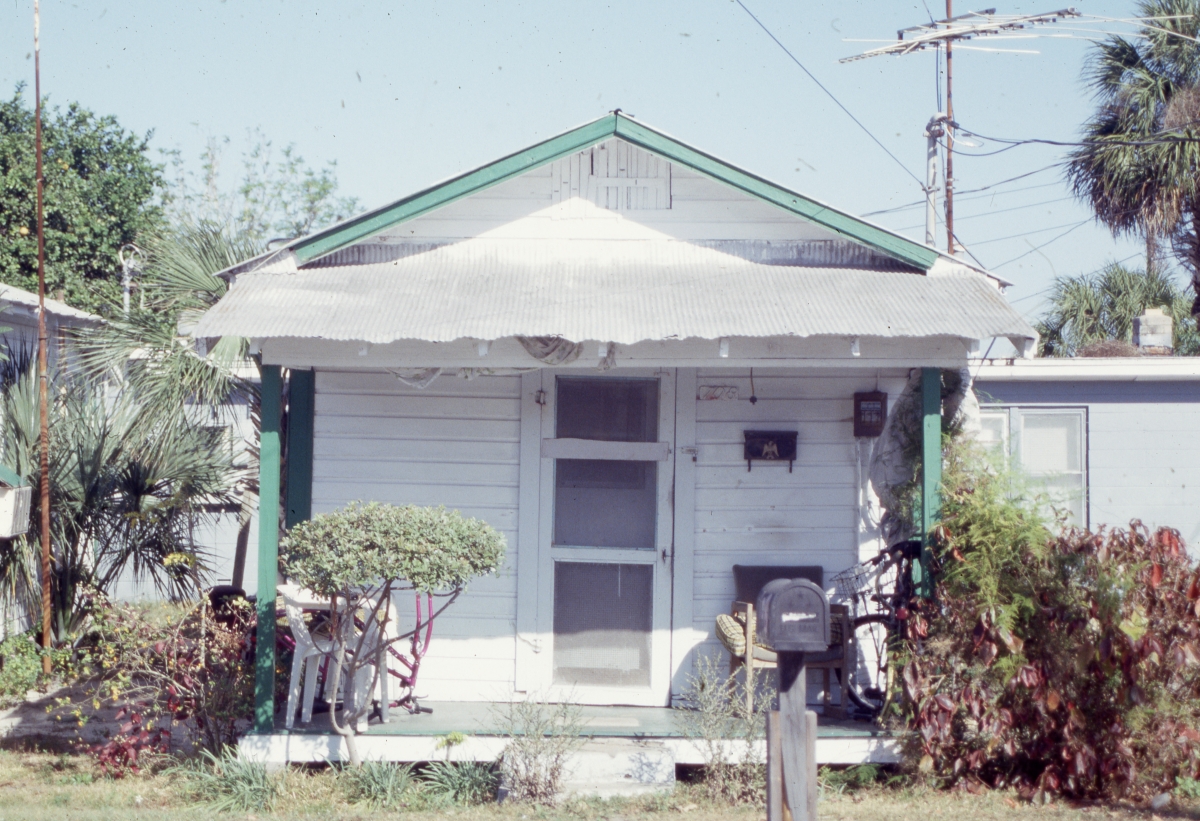 Florida Memory • Shotgun home in the North Avenue Historic District of ...