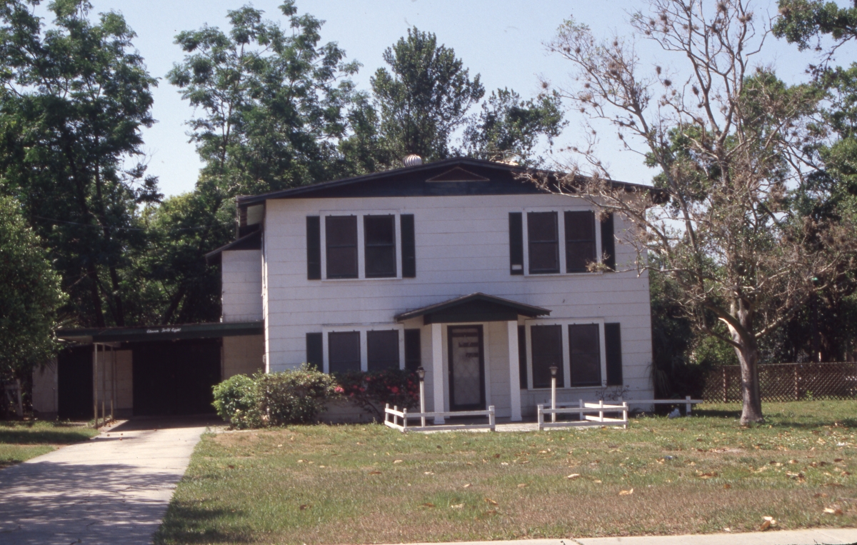 Florida Memory • Frame Vernacular residence in the Lake Hunter Terrace ...
