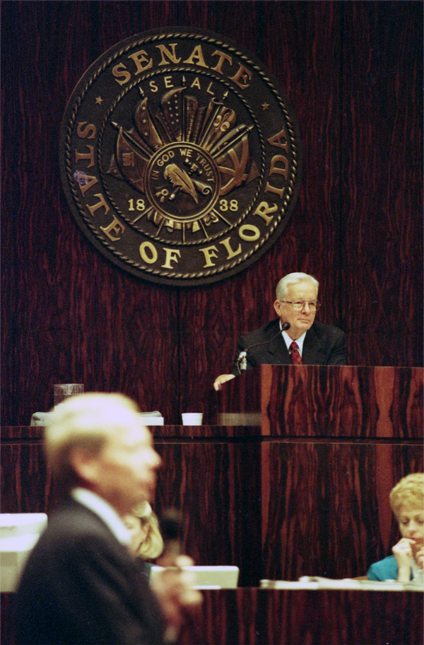 Florida Memory • Dexter Douglass addressing the Florida Constitution ...