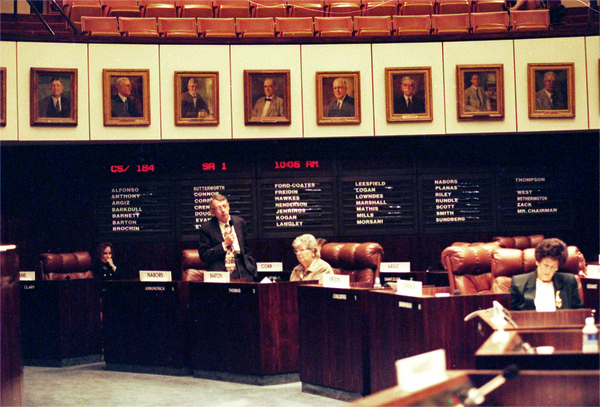 Florida Memory • Robert Nabors addressing the Florida Constitution ...