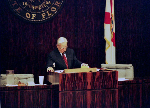 Florida Memory • Dexter Douglass addressing the Florida Constitution ...