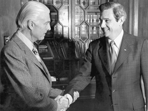 Florida Memory • Florida Governor Reubin Askew and Miami Beach Mayor ...