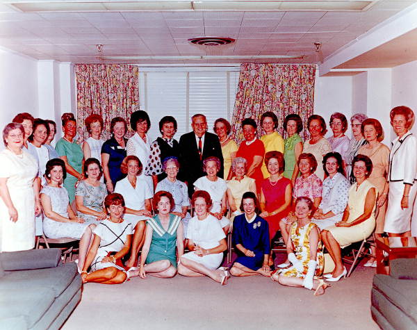 Florida Memory • Portrait of Florida legislative senators' wives with ...