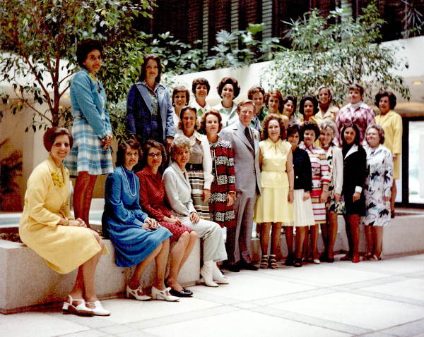 Florida Memory • Portrait of Florida legislative senators' wives with ...