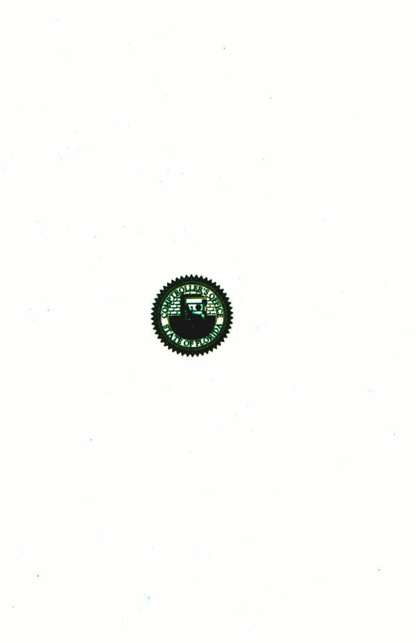 Florida Memory • Seal of Comptroller's office