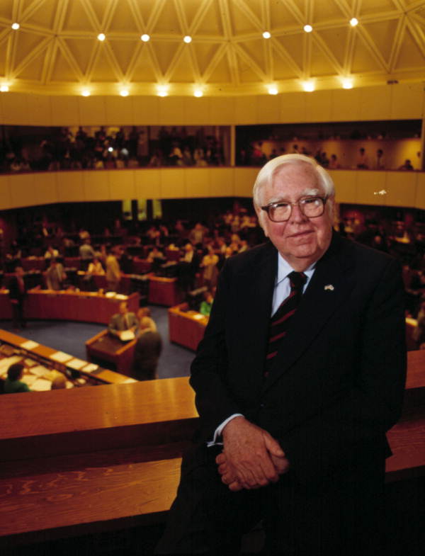 Florida Memory • Portrait of Allen Morris at the Florida House of ...