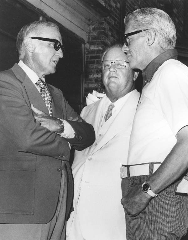 Florida Memory • Former Florida State Senators talking during the 1973 ...