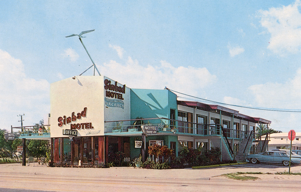 Florida Memory • Sinbad Motel in Miami.