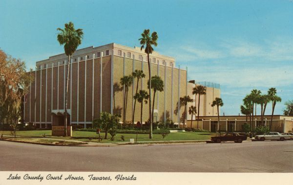 Florida Memory • Lake County Courthouse in Tavares.