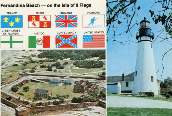 Florida Memory • Fernandina Beach - on the Isle of 8 Flags.