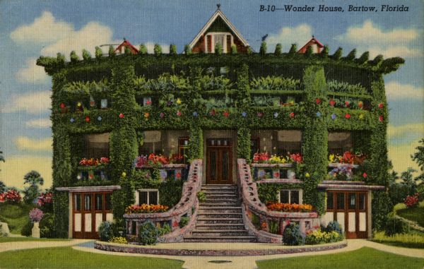 Florida Memory • Wonder House, Bartow, Florida.
