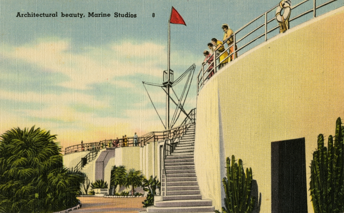 Florida Memory • Architectural beauty, Marine Studios.