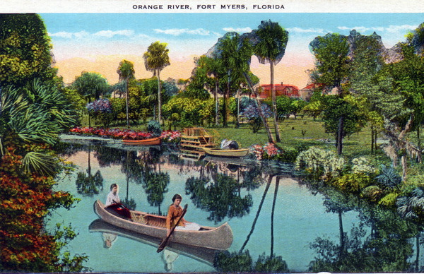 Florida Memory • Orange River - Fort Myers, Florida.