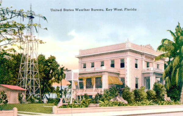 Florida Memory • United States Weather Bureau - Key West, Florida.