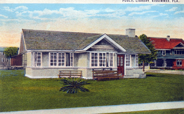 Florida Memory • Public library - Kissimmee, Florida