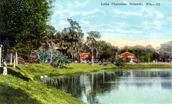 Florida Memory • Lake Cherokee - Orlando, Florida.