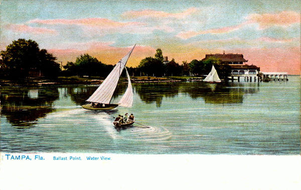 Florida Memory • Ballast Point water view - Tampa, Florida.