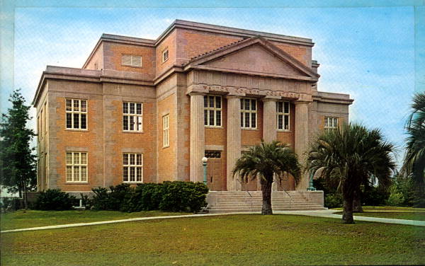 Florida Memory • Walton County Courthouse - DeFuniak Springs, Florida