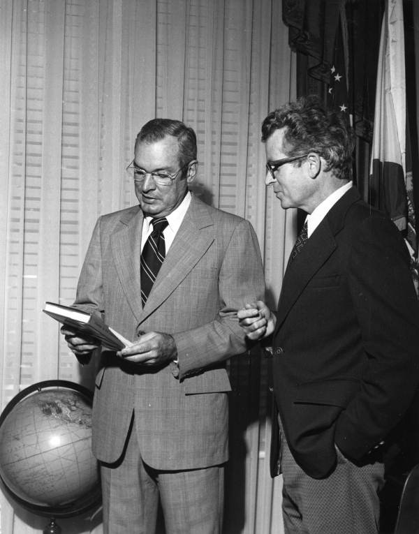Florida Memory • J. Leitch Wright and Florida Lieutenant Governor James ...