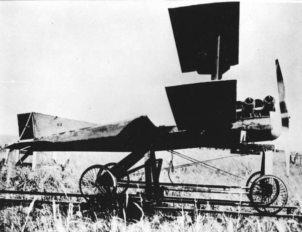 Florida Memory • Kettering Bug flying machine near Arcadia - De Soto ...
