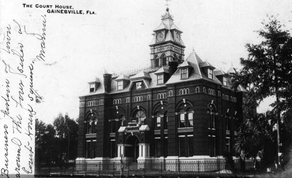 Florida Memory • Second Alachua County courthouse.