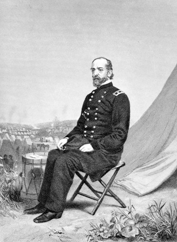 Florida Memory • Painting of General George G. Meade.