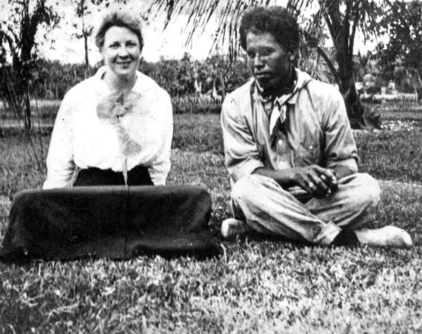 Florida Memory • Fenton Garnett Davis with Seminole Indian