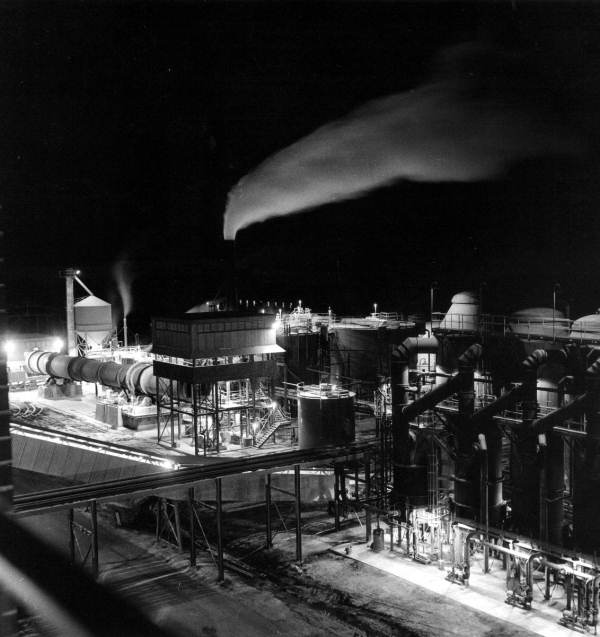 Florida Memory • Paper making plant : Perry, Florida.