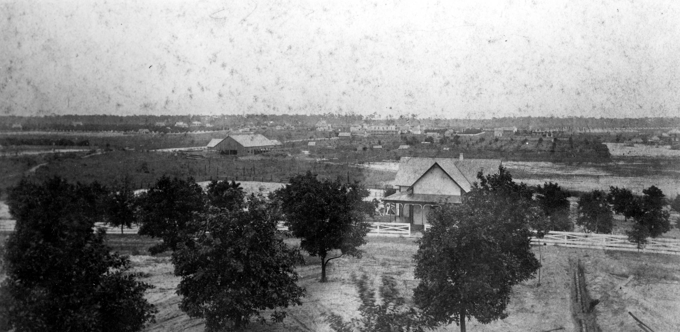 Florida Memory • View of Orange City, Florida