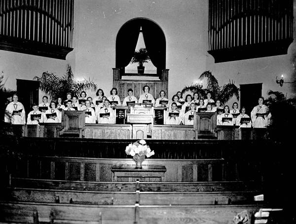 Florida Memory • First Baptist Church choir