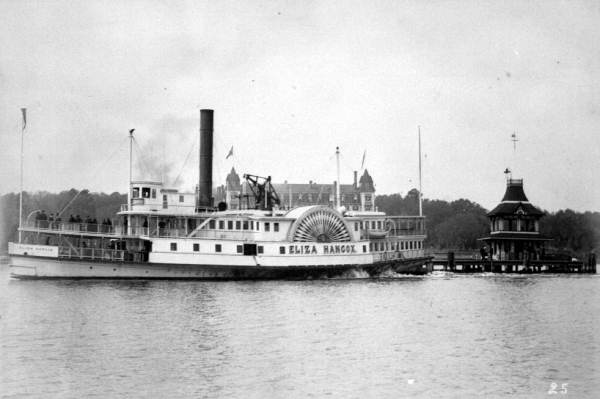 Florida Memory • Steamboat "Eliza Hancox" at Magnolia Springs, Florida.