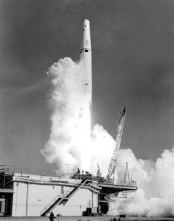 Florida Memory • Launch of Thor missile