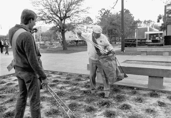 Florida Memory • FSU president Bernie Sliger and student government ...