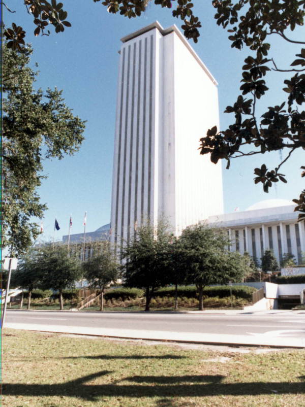Florida Memory • View of the back of Florida's new capitol building.