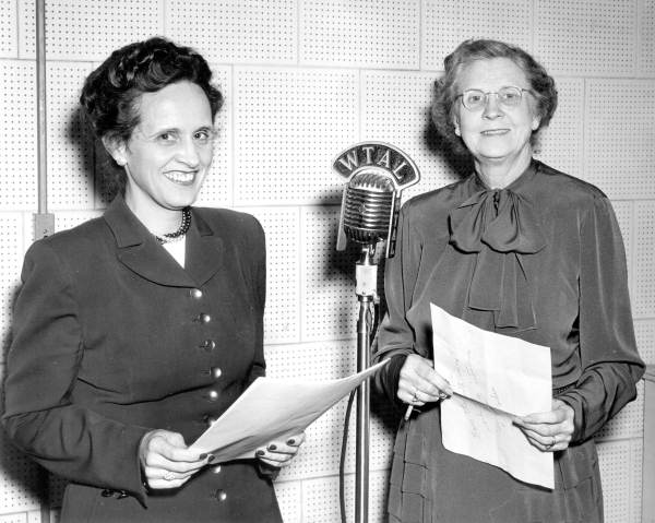 Florida Memory • Fenton Garnett Davis Avant with Daisy Parker on WTAL ...