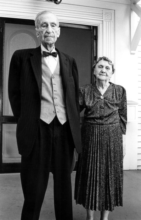 Florida Memory • William V. Knott with his wife at the Knott House.
