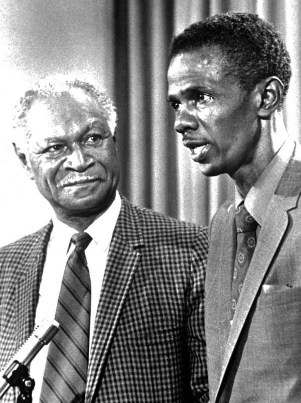 Florida Memory • Jake Gaither with Clarence Montgomery - Tallahassee ...