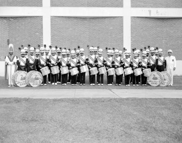 Florida Memory • FAMU marching band percussion section - Tallahassee ...