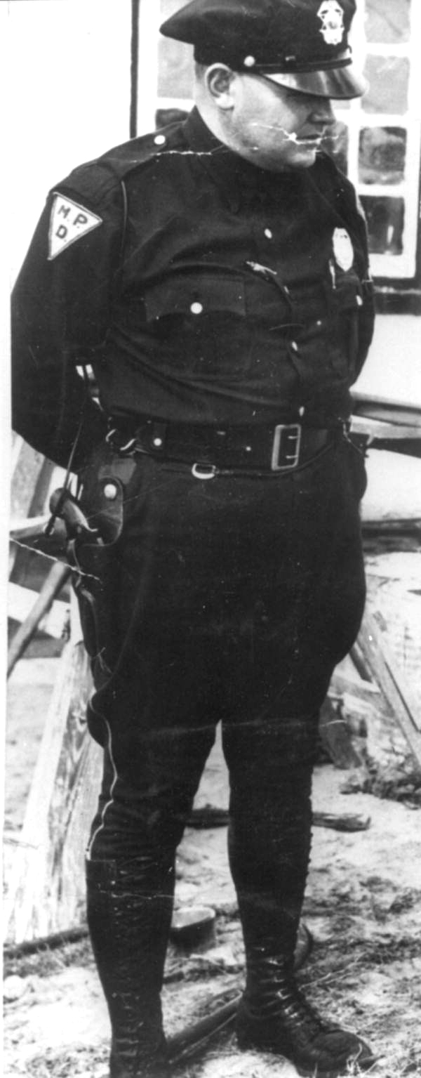 Florida Memory • Portrait of Miami policeman Wesley Frank Thompson.