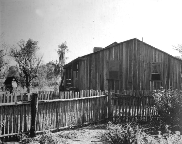 Florida Memory • Side view of farm house used for "The Yearling" motion ...
