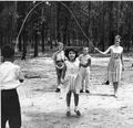 Florida Memory • Intern Teacher at recess - Jacksonville, Florida