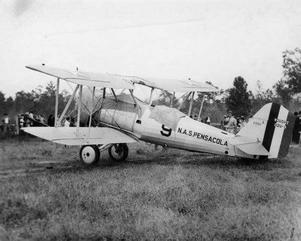 Florida Memory • View of plane from N.A.S. Pensacola at the grand ...