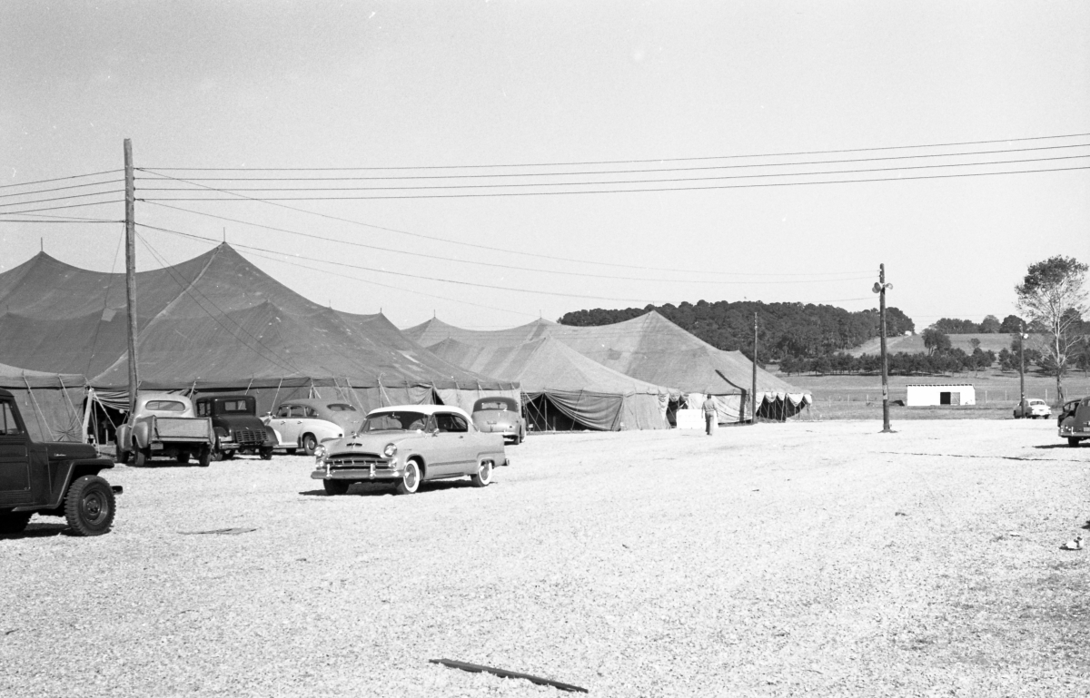 Florida Memory • Leon County Fairgrounds preparing for the North ...