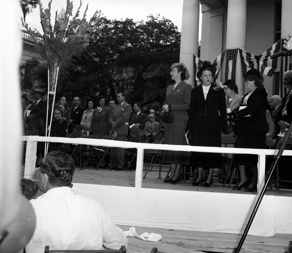 Florida Memory • Mrs. Millard Caldwell and Mrs. B. K. Roberts at the ...