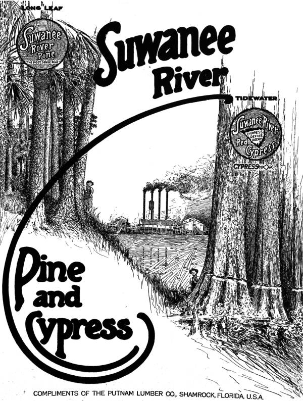 Florida Memory • Advertisement for Suwanee River Pine and Cypress from ...